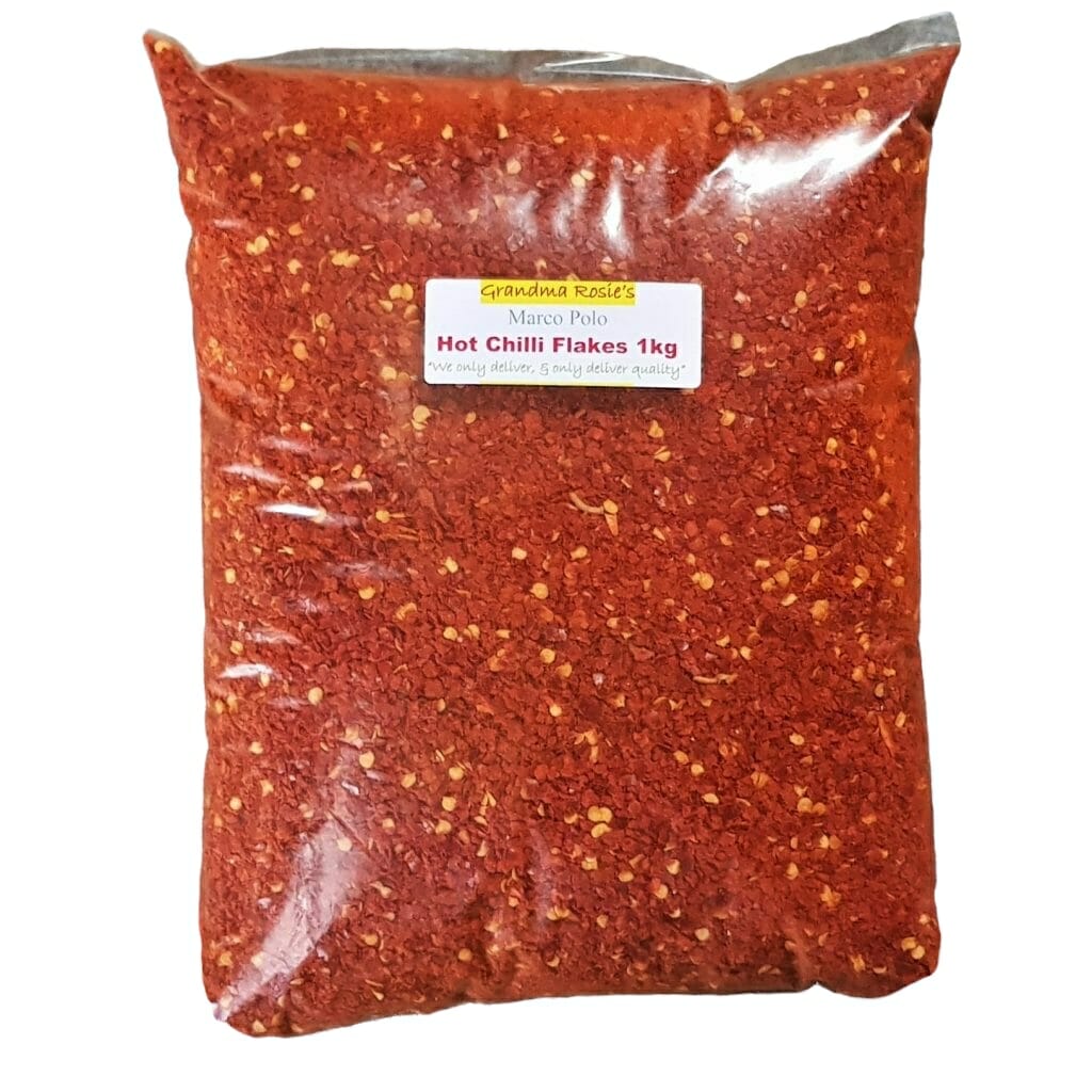 Paprika Chilli Flakes (HOT) 1kg Pack *TOP QUALITY* *MARCO POLO ...