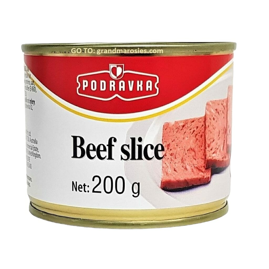 PODRAVKA Beef Slice 200gm. *LEGENDARY* *AUTHENTIC FLAVOUR* – Grandma Rosies