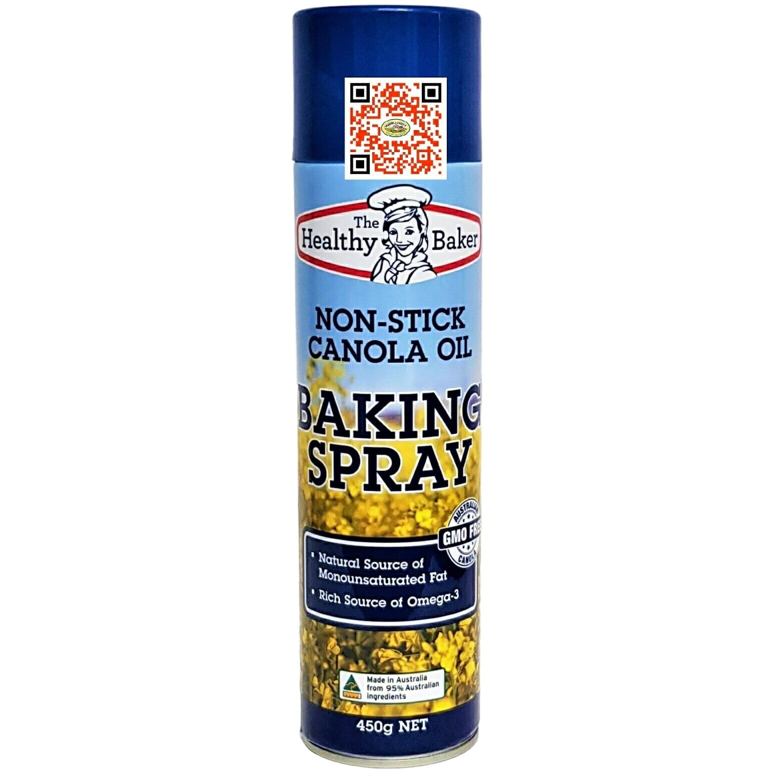 ‘Healthy Baker’ Non Stick Canola Spray. 450gm *PREMIUM QUALITY ...